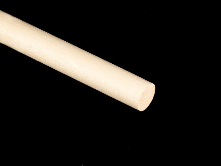 5/8 Diameter X 36 Long - Imported Birch Wood Dowel Rod 5/8 x 36 Wood ...