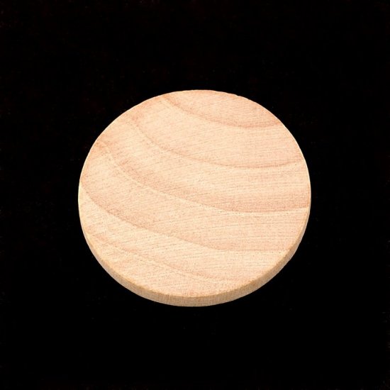 Wood Disc - 1-1/4 Diameter x 1/8 Thick 1-1/4 inch diameter wood discs ...